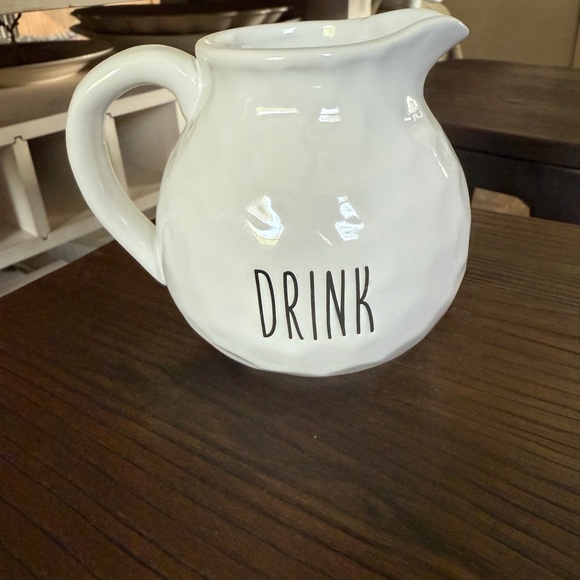 Rae Dunn | Kitchen | Rae Dunn White Ceramic Drink Pitcher | Poshmark